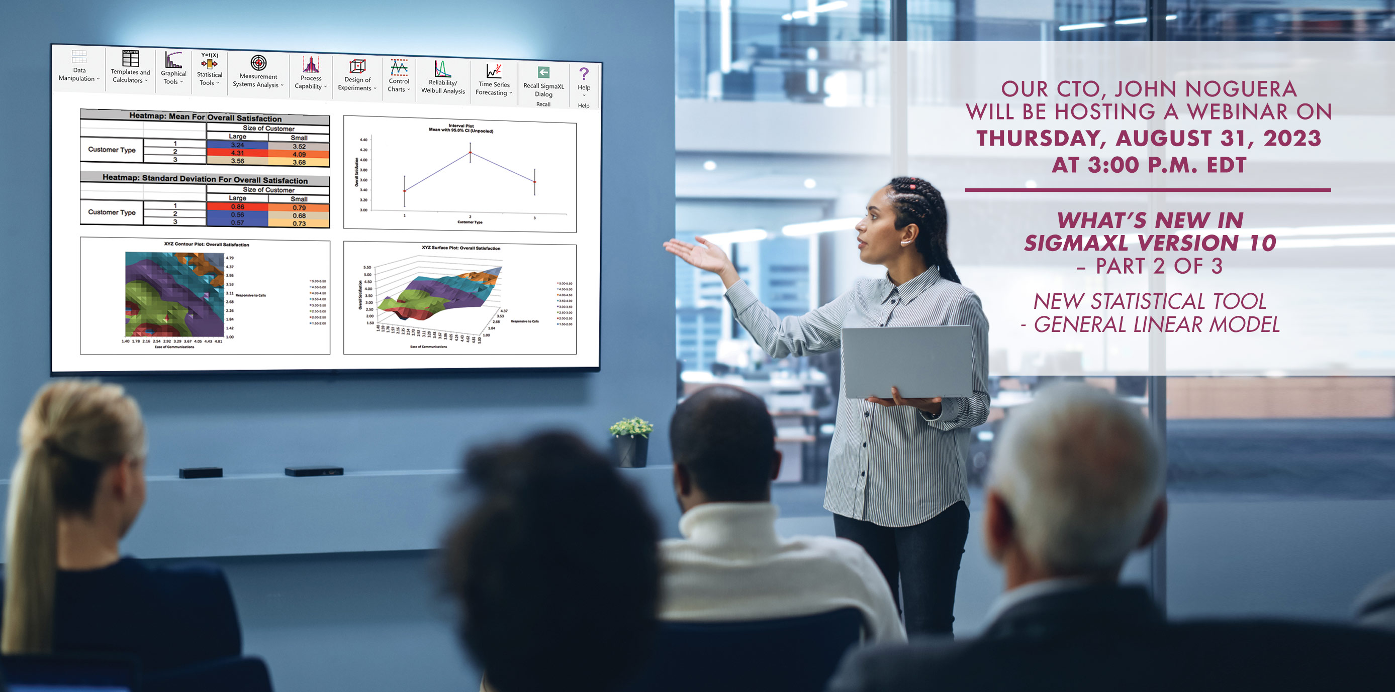 SigmaXL - Lean Six Sigma Statistical Tools